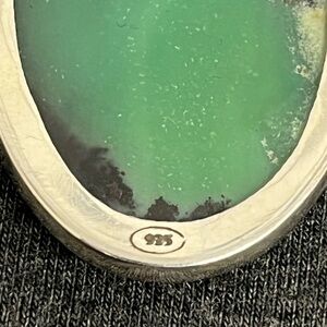 Jewelry | Mint Chrysoprase Sterling Silver Pendant | Poshmark